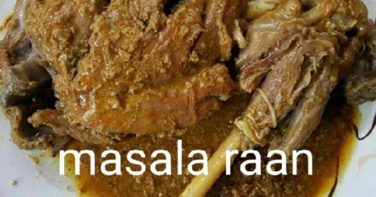 Masala raan Recipe by DrQuratulaen Ismail - Cookpad