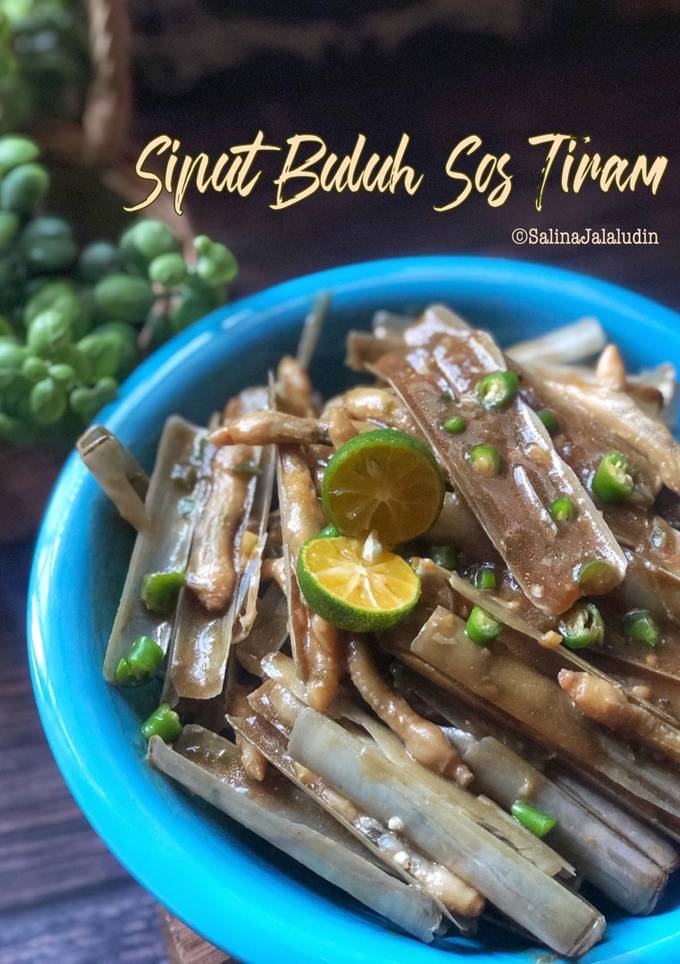 Resipi Siput Buluh Sos Tiram oleh Salina Jalaludin - Cookpad