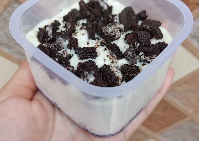 Resep Oreo cheese cake oleh Melynd - Cookpad