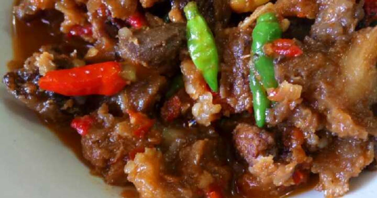 30 resep tetelan sapi pedas manis enak dan mudah - Cookpad