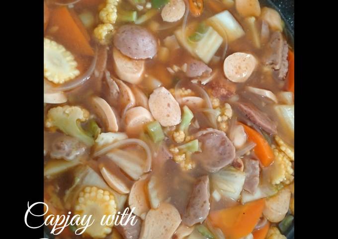 Resep Capjay oleh adisty - Cookpad