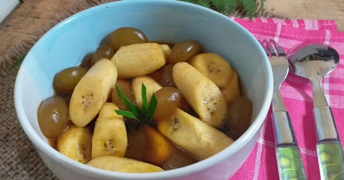 Resep Kolak Setup Pisang Kolang Kaling oleh Titin Gisa - Cookpad