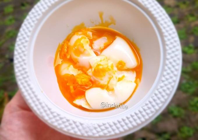 Resep Telur Setengah Matang oleh Indah Lie - Cookpad