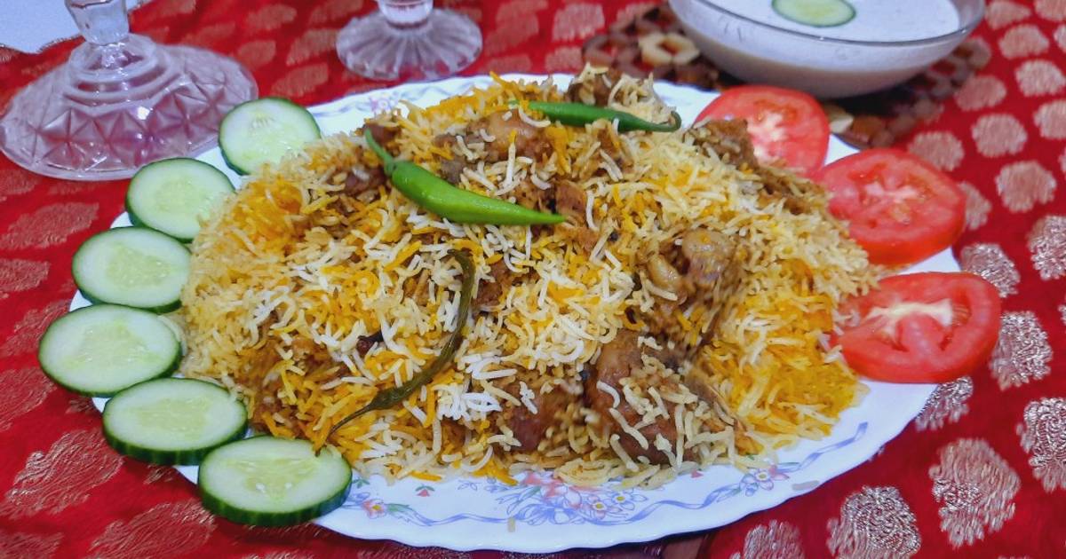 Hyderabadi Biryani Recipe by Naz Rais Naz Rais - Cookpad