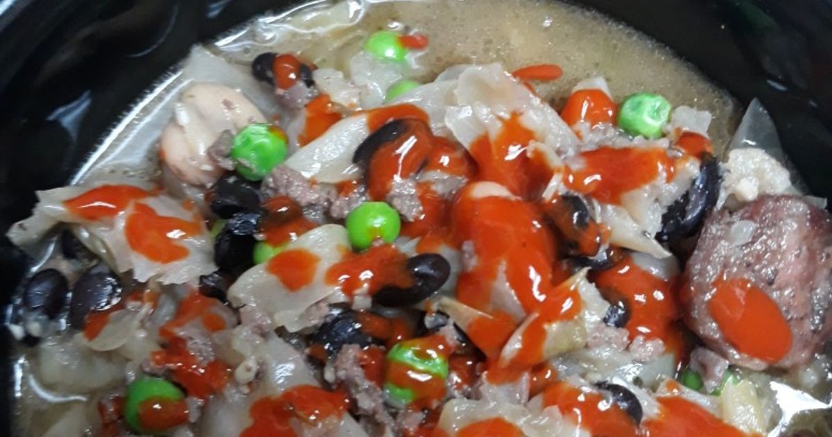 Double Bean And Beef Soup Recipe By Skunkmonkey101