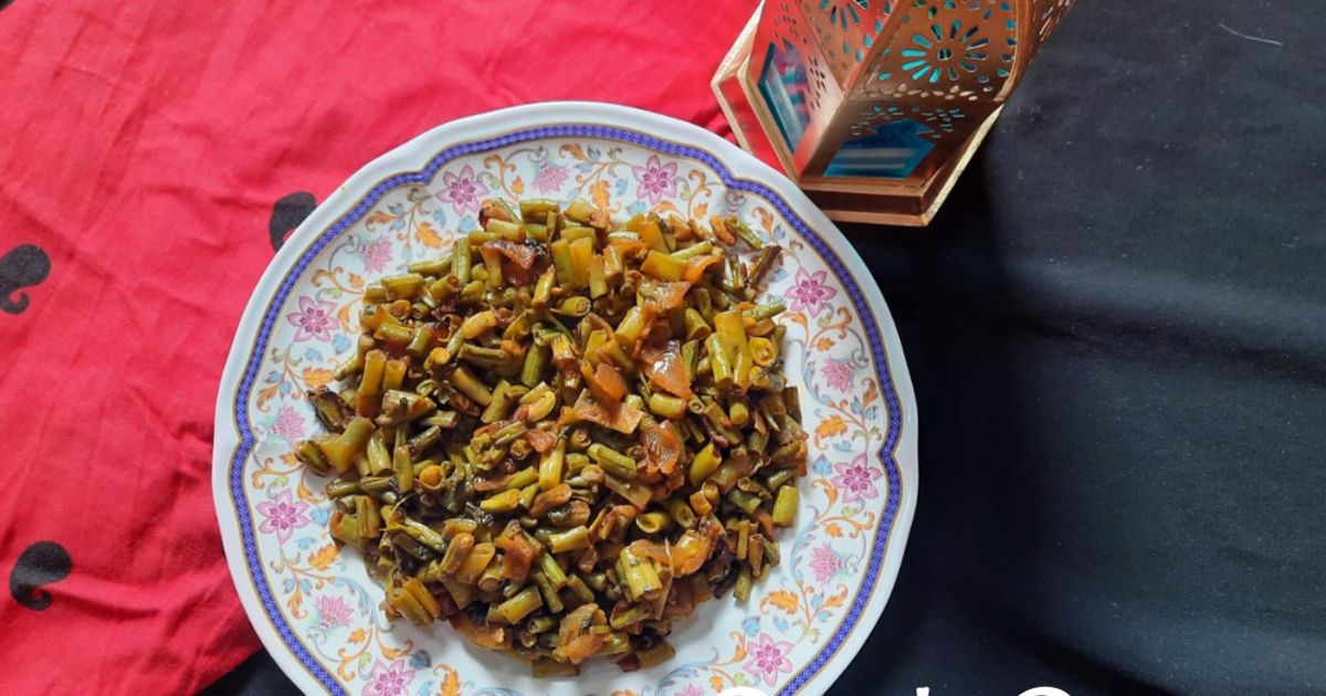 Cowpeas Or Long Beans Sabzi Recipe by ZMA - Cookpad