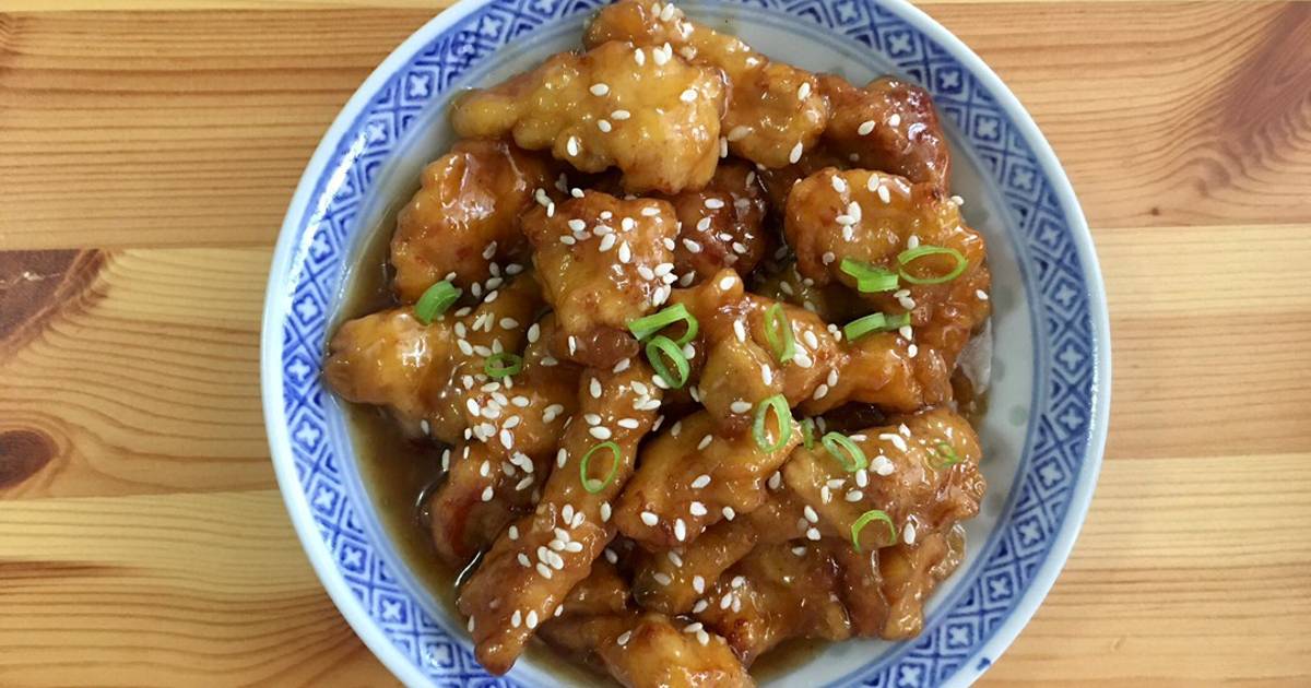 Resep General Tso’s Chicken (左宗棠雞 zuo cong tang ji) oleh TriLim - Cookpad