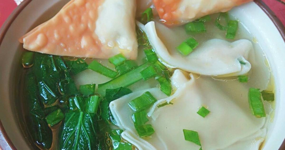 Resep Pangsit ayam kuah oleh Vivi Febriany - Cookpad