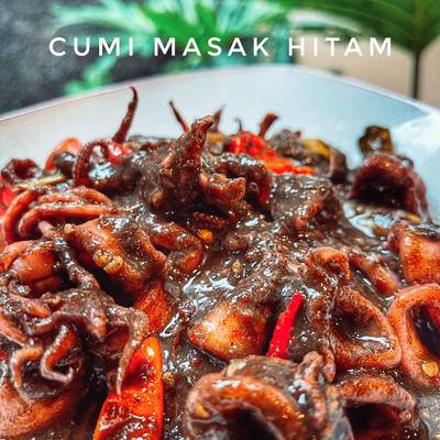 Resep Cumi masak hitam (cumi tinta) oleh RAVITARAV (Rav's Kitchenette ...