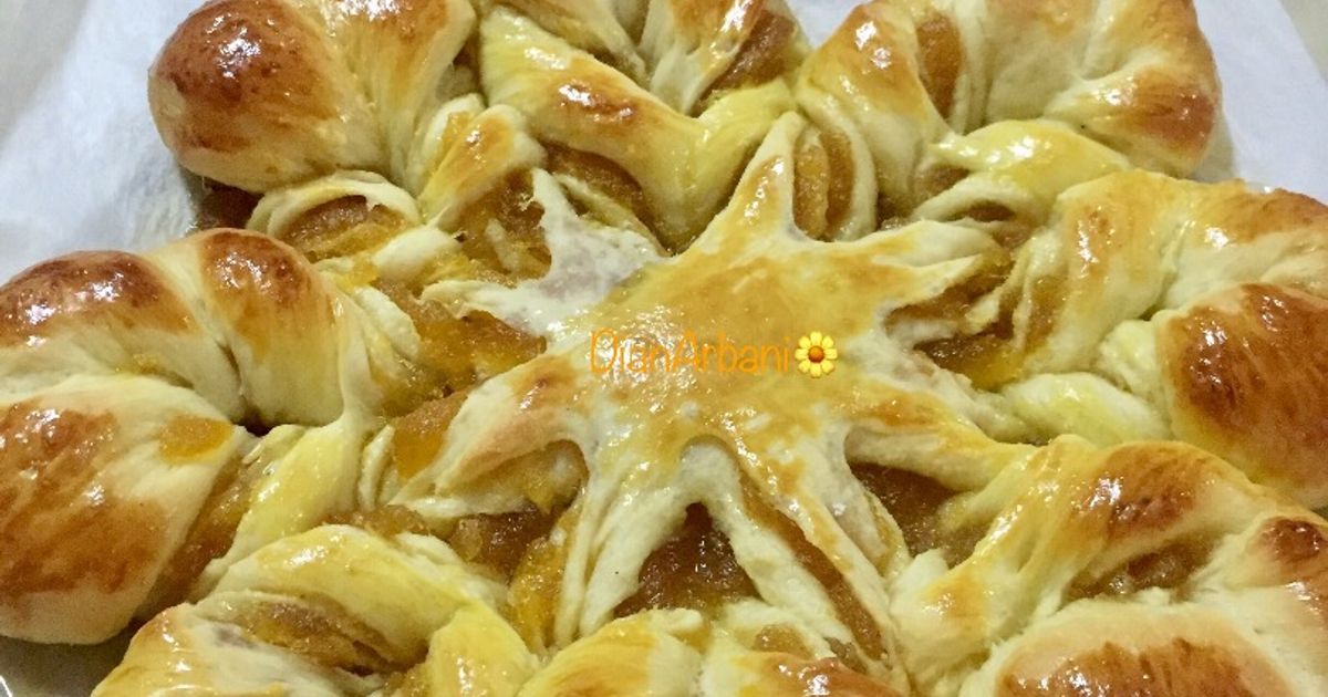 Resep Roti Bunga Nanas, Lembut Banget Tanpa Ulen🌼 oleh Dian Arbani ...