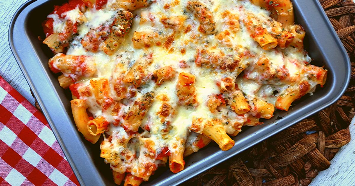 Macarrones Gratinados Con Tomate Receta de Dos Rombos en la Cocina