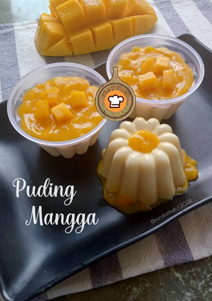 Resipi Puding Mangga (For Baby 8 Months ++) oleh Nor Al Fatihah - Cookpad