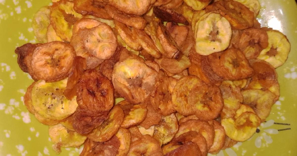 Plantain chips girki daga Mom Nash Kitchen - Cookpad