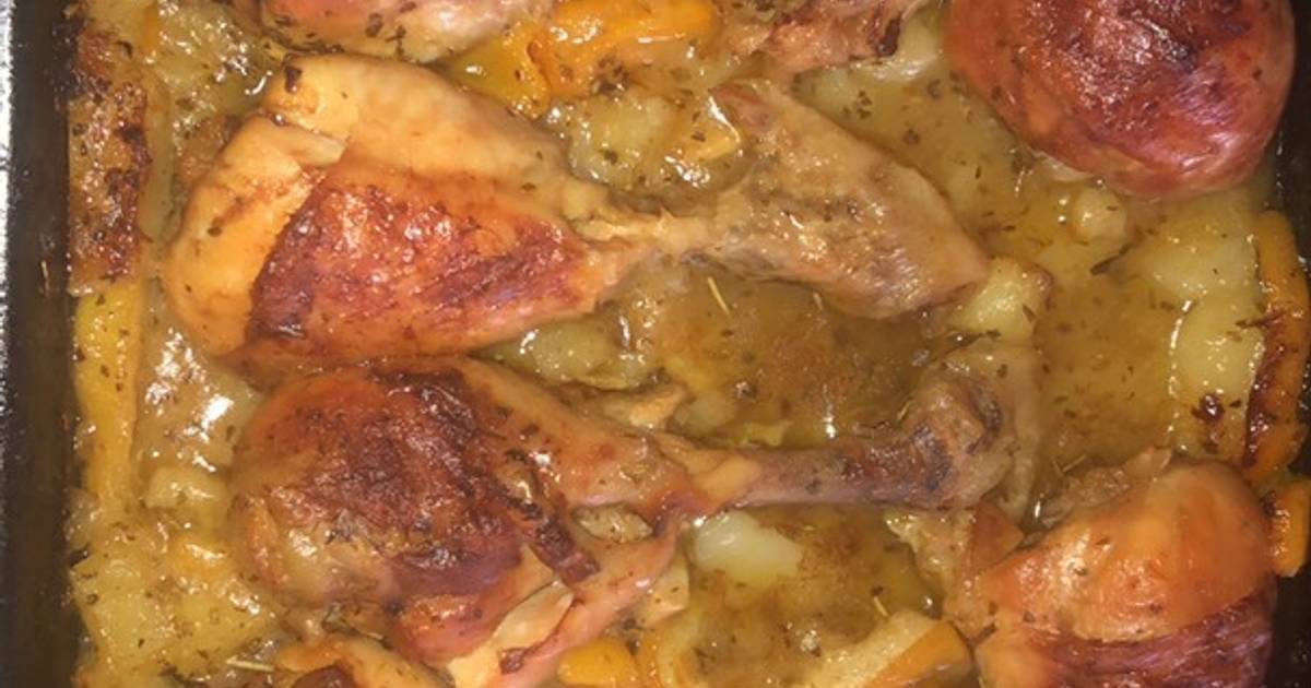 Muslos de pollo al limón Receta de Zingara Martinez- Cookpad