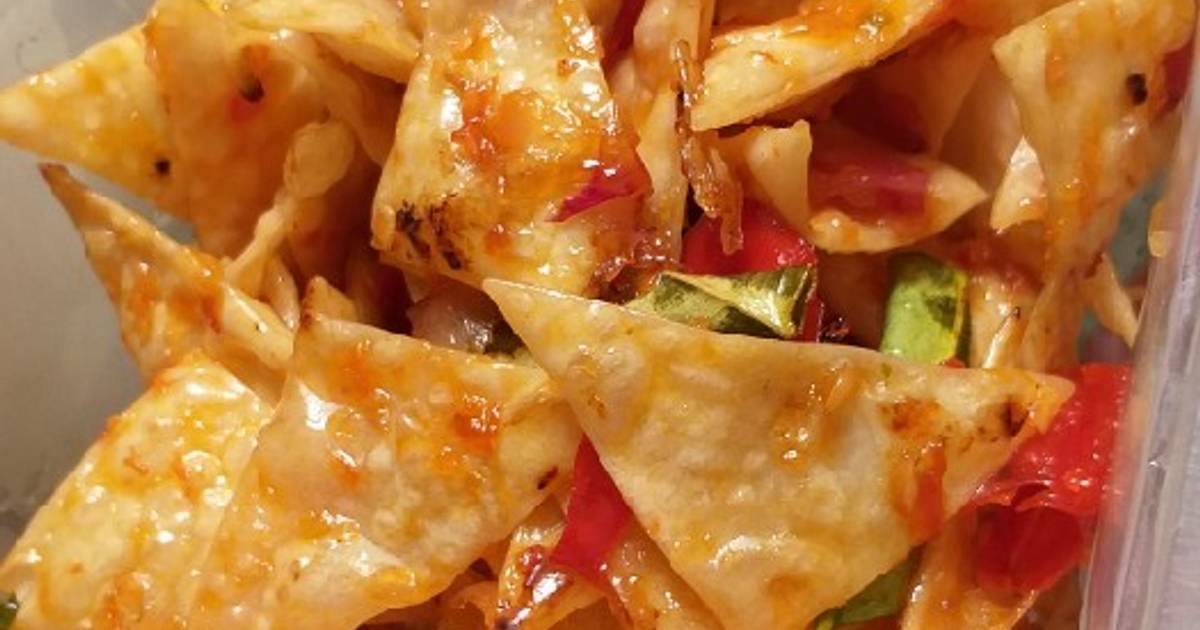 28 resep kulit pangsit pedas manis enak dan sederhana ala rumahan - Cookpad