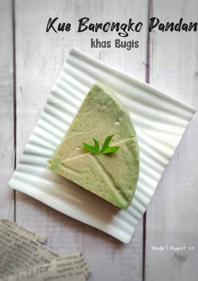 Resep Kue Barongko Pandan khas Bugis oleh Dde Winda - Cookpad