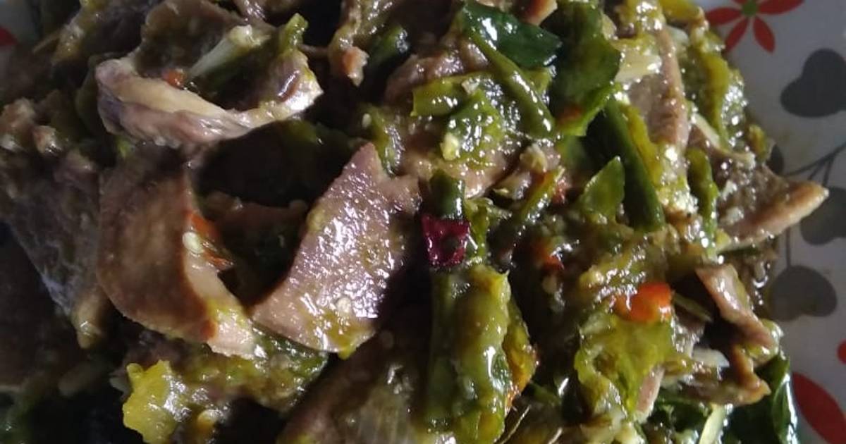 38 resep lidah sapi cabai hijau enak dan sederhana - Cookpad
