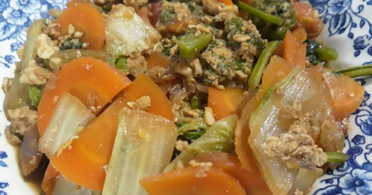 Resep Cap Cay Extra Rawit oleh Dapur Bundar (Bunda Umar) - Cookpad