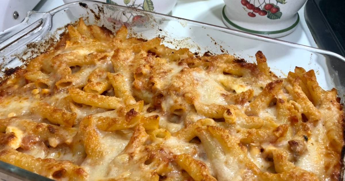 Macarron con atún y queso gratinado horno - 44 recetas caseras- Cookpad