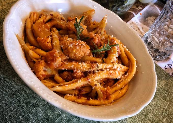 Ricetta Fileja al ragù di cavolfiore di Alessio R - Cookpad