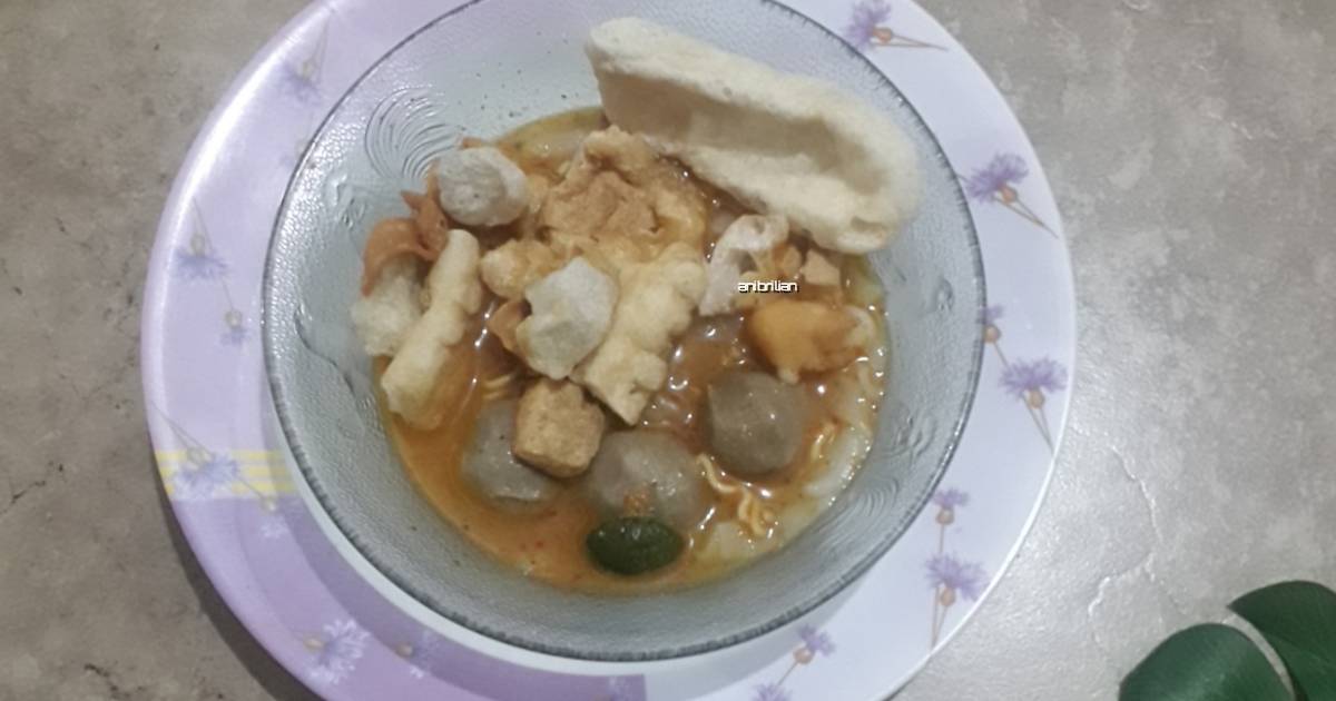Resep Baso kuah asam pedas oleh Ani Brilian - Cookpad