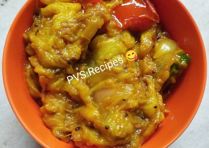 वांग्याचे भरीत (Vangyache Bharit Recipe In Marathi) रेसिपी Preeti V ...