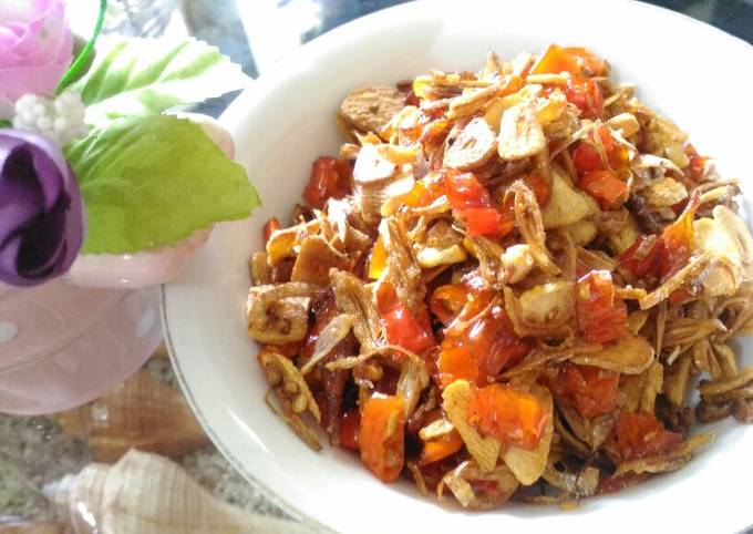 Resep Sambal Embe Bali (Tanpa Terasi) oleh Nonche Mima - Cookpad