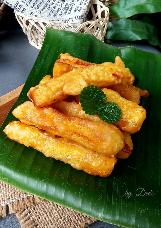 Resep 326. Kluay Tod|Pisang Goreng Wijen Thailand oleh Dee's - Cookpad
