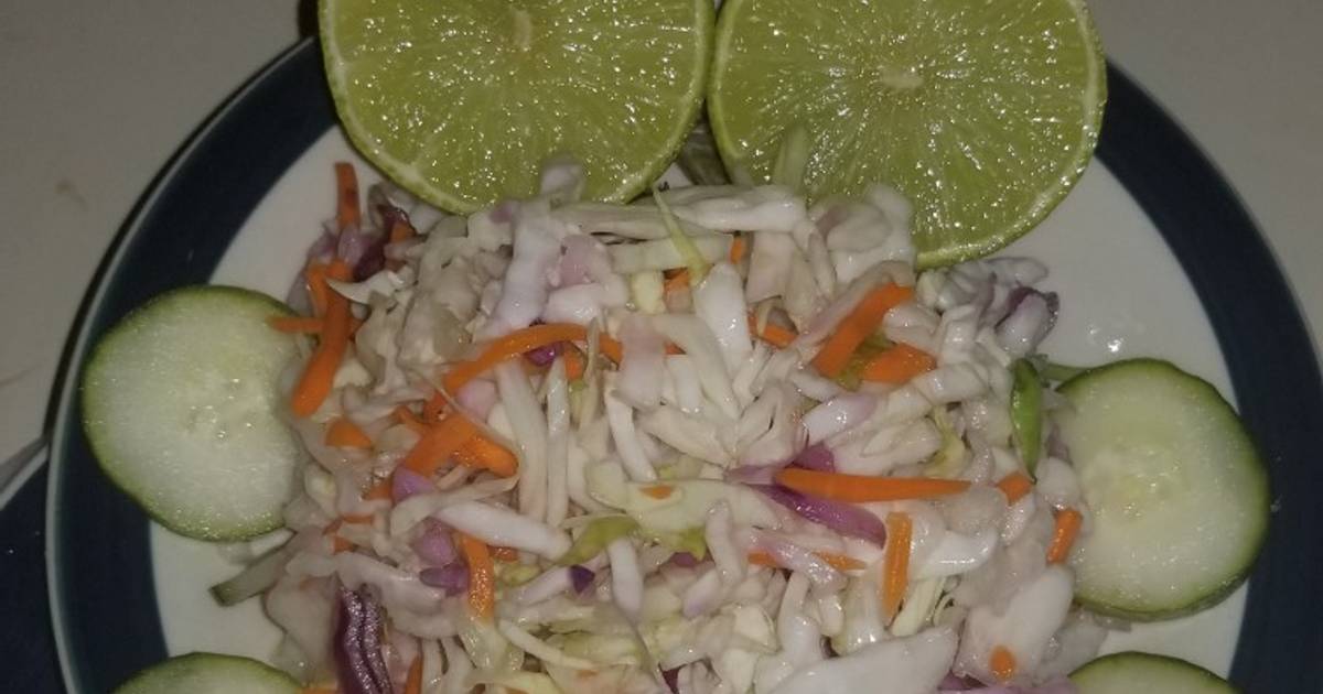 Ensalada mixta🥗 de repollo con pepinillos🥒 y limón 🍋 Receta de 🇵🇷Glory ...