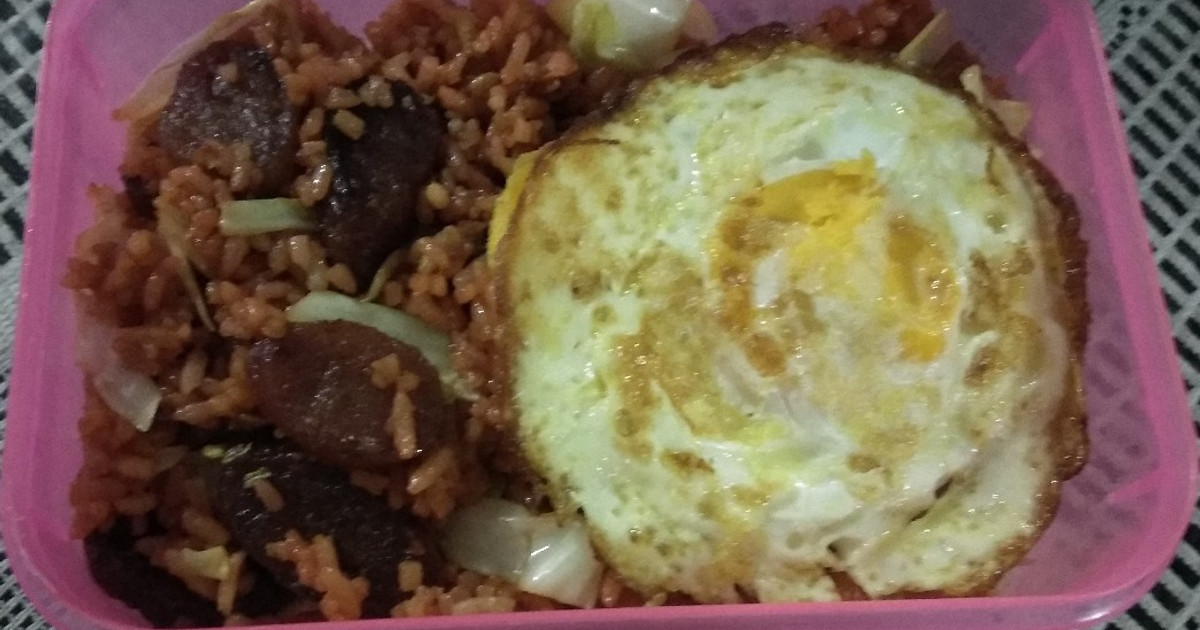 Resep 12. Nasgor Merah Ala Timur Dan Selatan (Non Halal) oleh Femmy ...