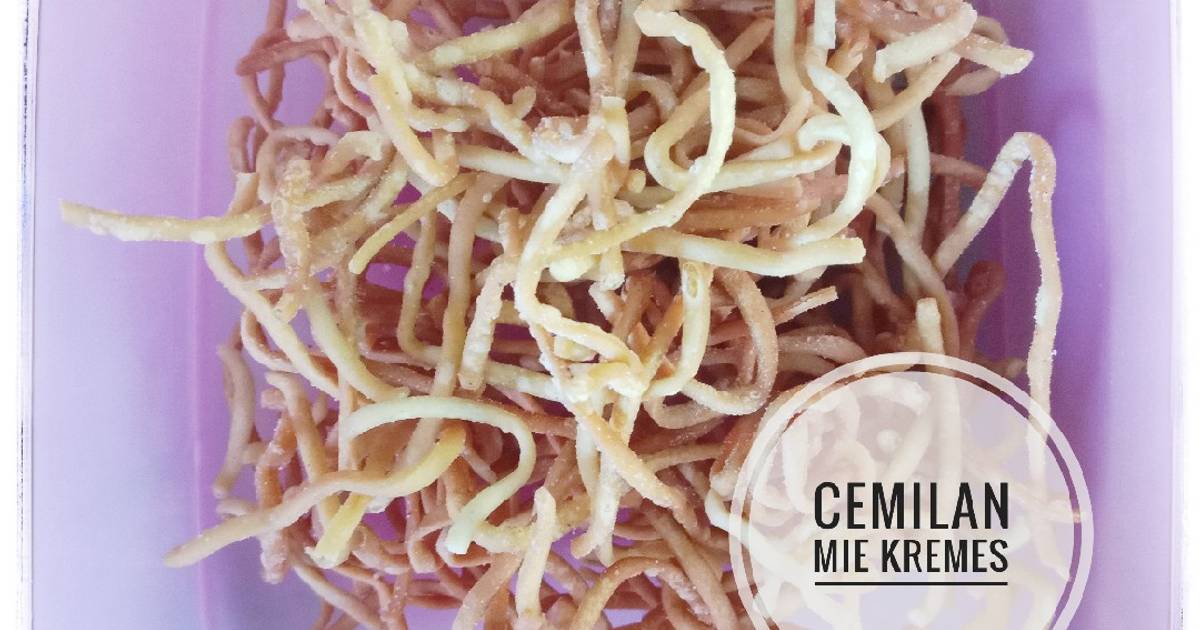 Resep Cemilan Mie Kremes oleh Aini mama 2N 2R - Cookpad