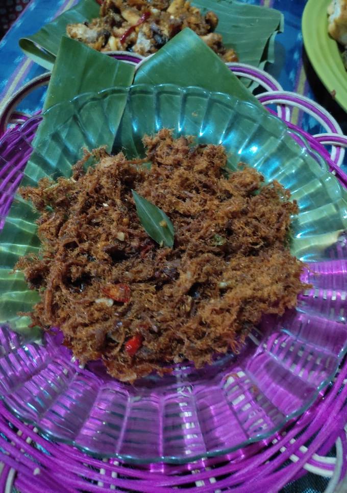 Resep Tumis Abon Sapi Manis Pedas oleh lina NH - Cookpad