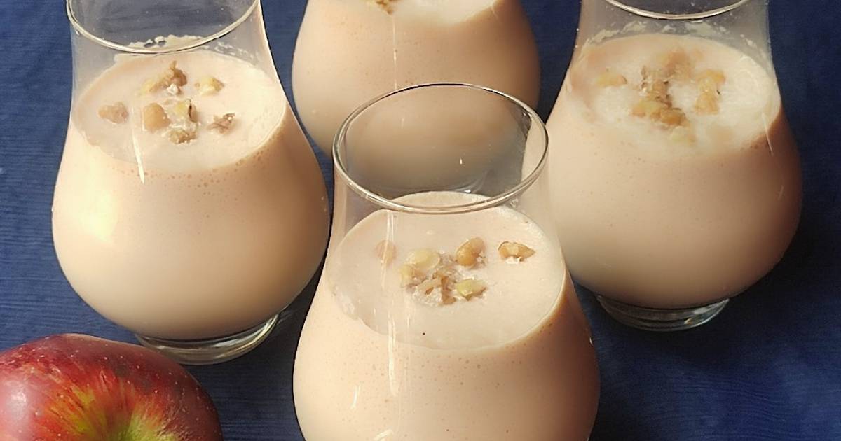 Apple Cinnamon Soya Shake Recipe by Mother's Delight - Cookpad
