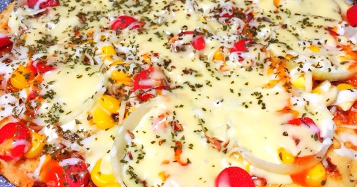 Resep Pizza Teflon oleh blueberry 🫐 - Cookpad