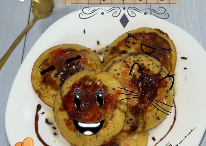 Resep PanCake Simple & Enak (Ide Bekal Anak Sekolah) oleh Bundadari ...