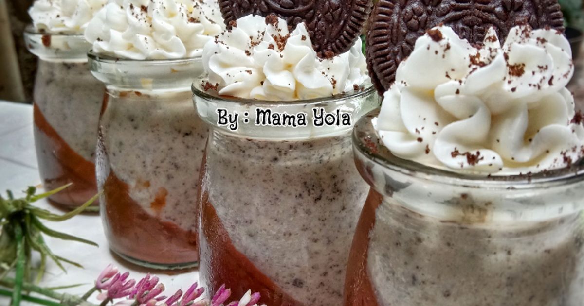 Resep Choco Oreo Silky Pudding oleh Siti Hadijah Karo Karo - Cookpad