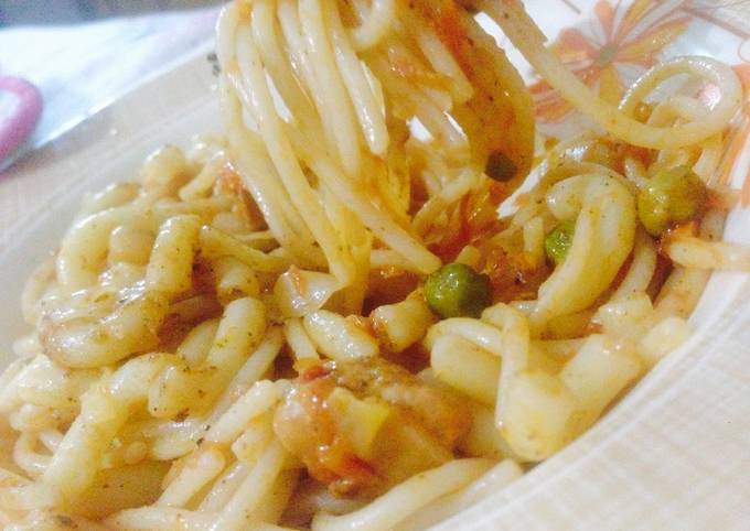 Vegetable macaronies for kids 💞 Recipe by Hadiya Jabeen - Cookpad