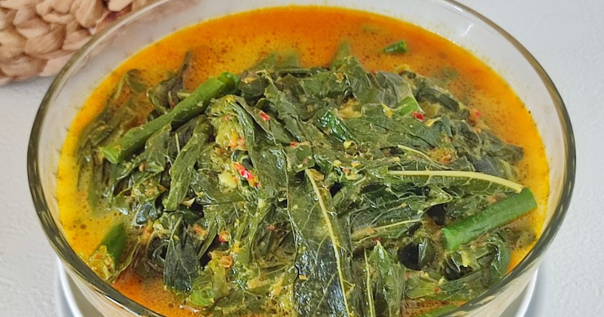 Resep Gulai Daun Singkong oleh Ellaelloet - Cookpad