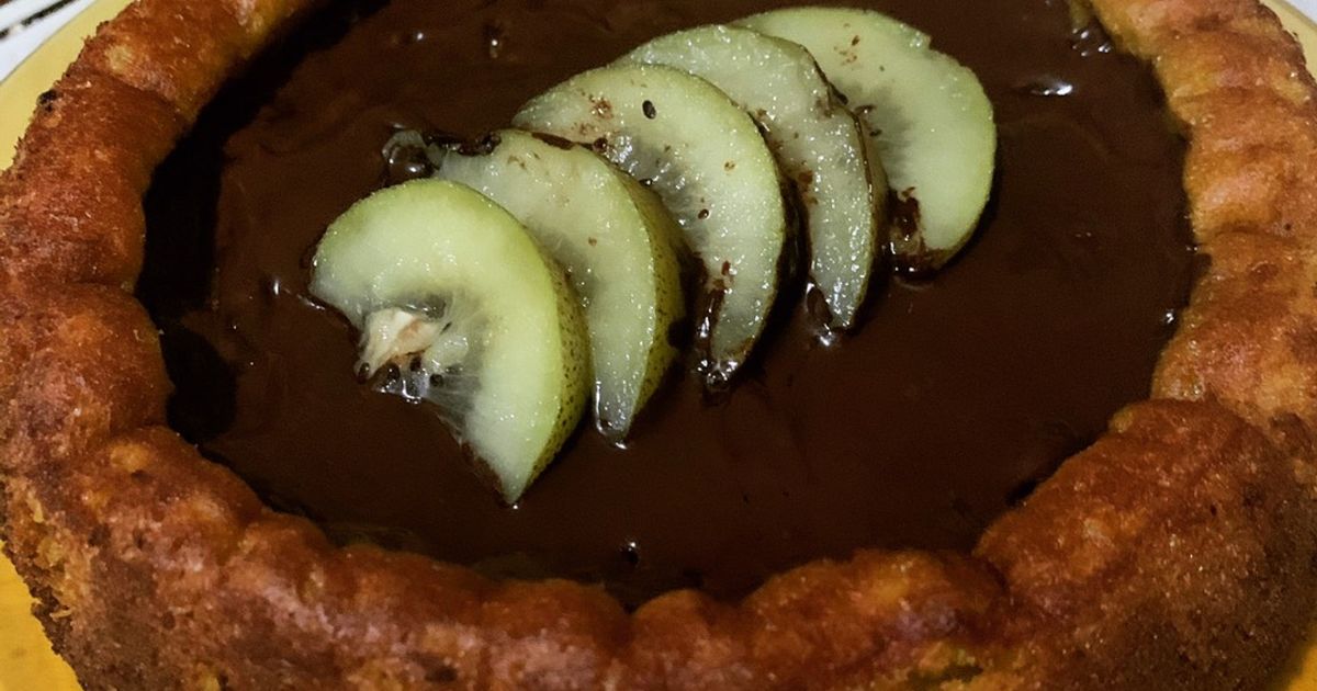 Mango Purée Cake W/ Dark Chocolate Toppings Recipe By Ynielle’s Kitchen ...