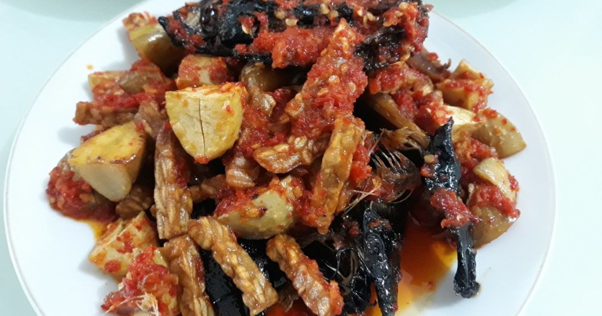 Resep Balado Ikan Salai (Asap) Patin Tempe Jengkol Ala Mimi Shidqya ...