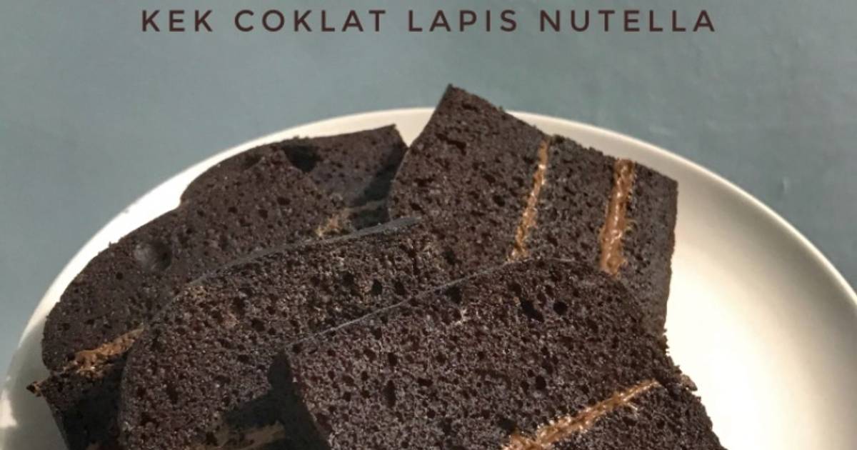 Resipi Kek Lapis Nutella oleh Nora_Ha - Cookpad