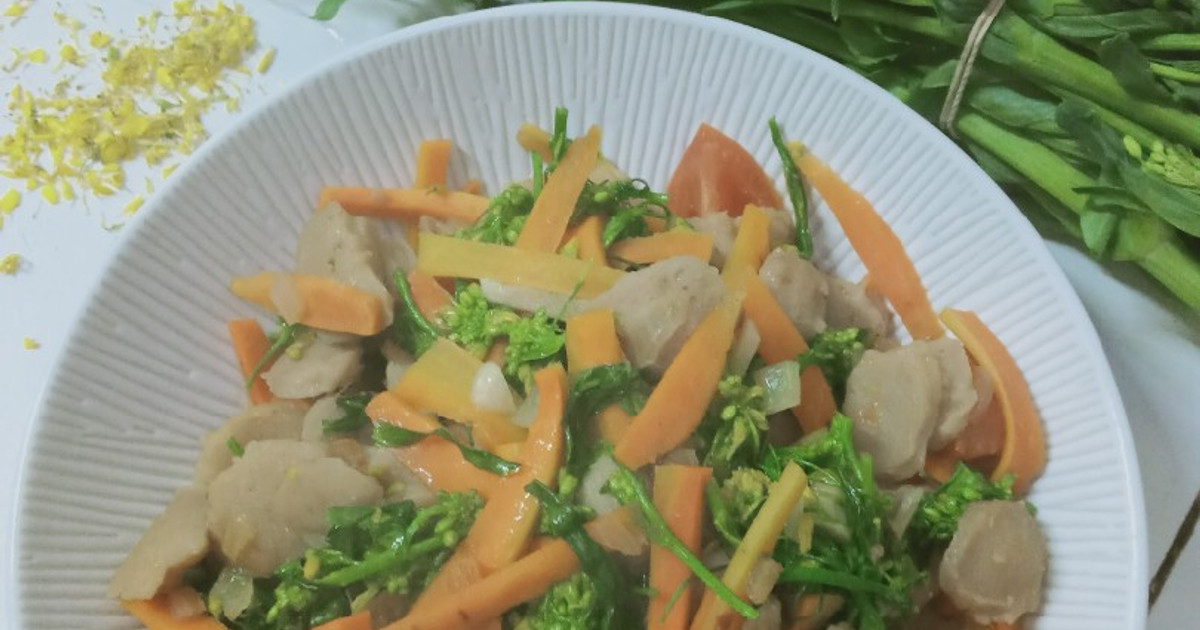 Resep Tumis Bunga Caisim oleh Ambar Utami - Cookpad