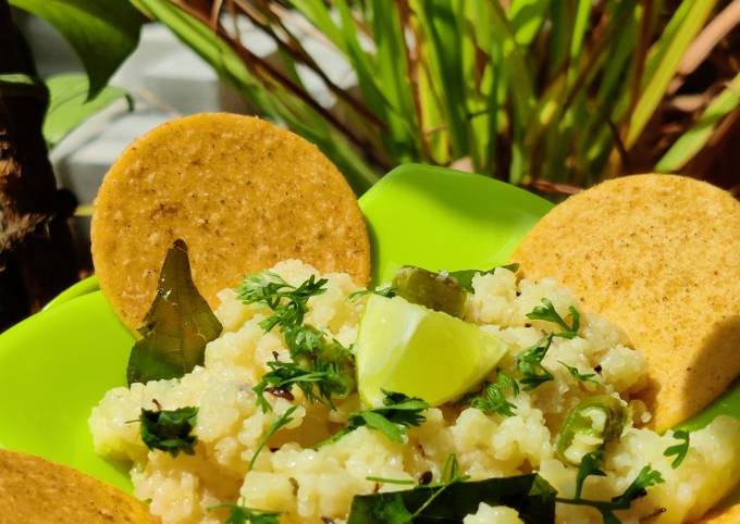 Barnyard Millet Upma Recipe by Manisha Malvi Angaitkar - Cookpad