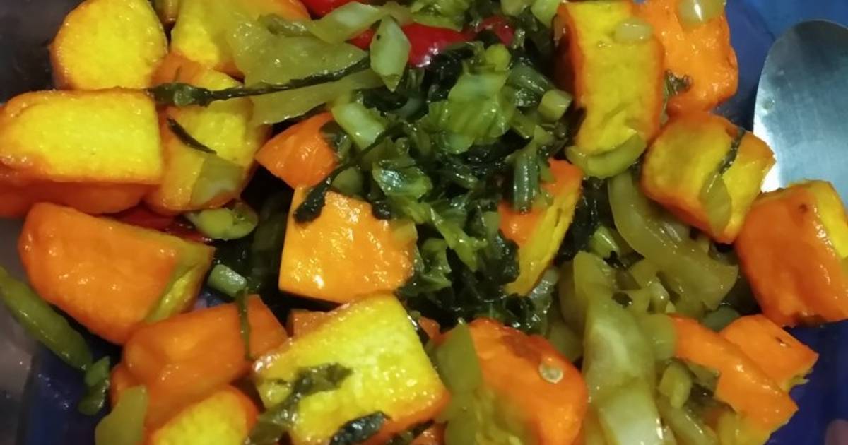 50 resep sawi asin tahu kuning enak dan mudah - Cookpad