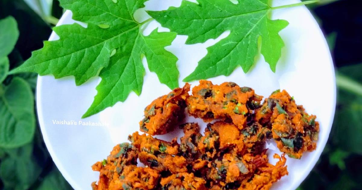 Bitter Gourd leaves Pakoda Recipe by Vaishali Sanjay - Cookpad