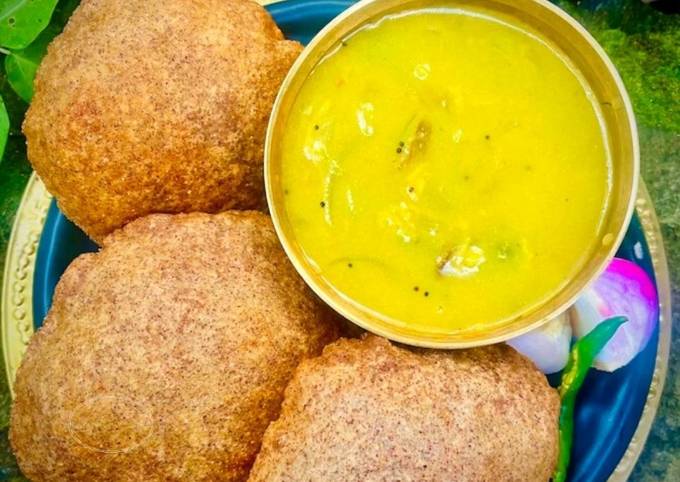 Moringa Ragi Poori with Seeds Recipe by Jyothi Sri Pappu - Cookpad