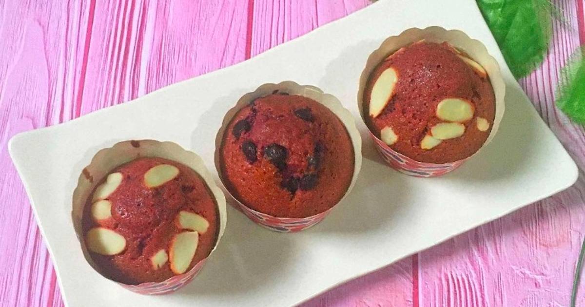 Resep Red Velvet Cupcake oleh risha_ica - Cookpad