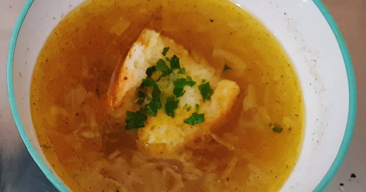 Sopa de cebolla - 197 recetas caseras- Cookpad