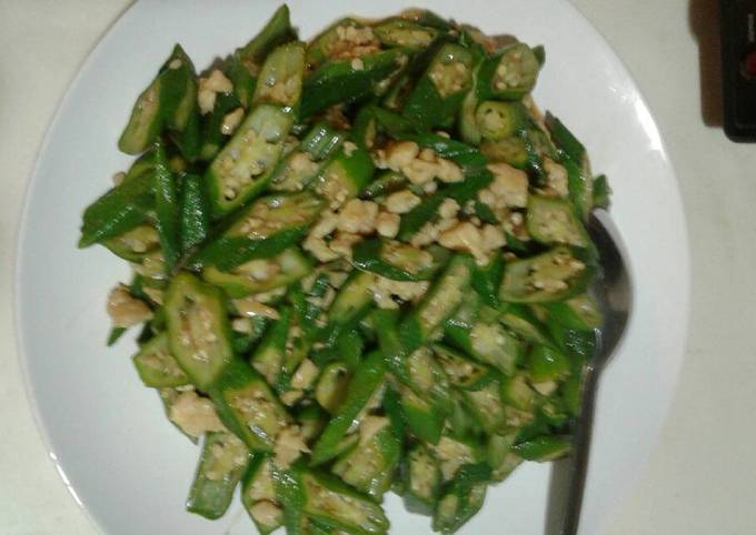 Resep Lady finger chicken chops oleh Aam Amanah Muhammad - Cookpad