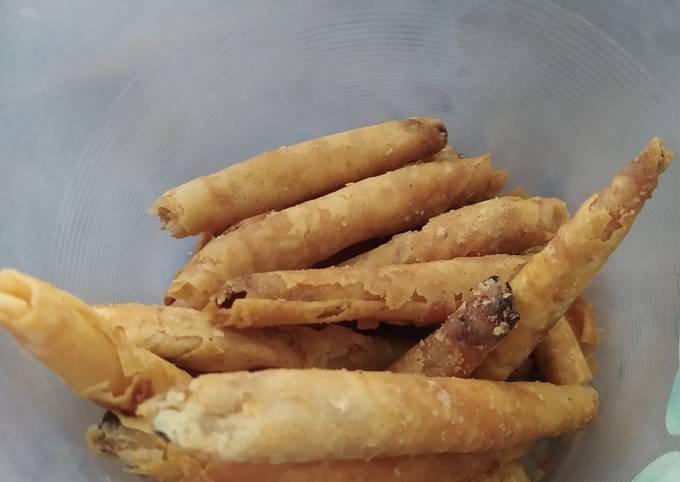 Resep Lumpia isi pisang selai oleh Ita Cute's - Cookpad